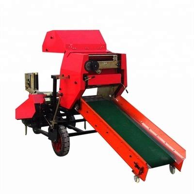 China 60pcs/ H Grass Hay Wrapping Machine 1.1kw Animal Feed Baler Diesel Engine for sale