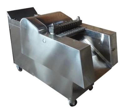 China Commerical frozen chicken cube cutter Big meat dice cutting machine Meat cube dicer for sale