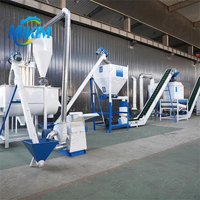 China 1-15TPH Poultry Feed Production Line feed pellet mill - Feed Pellet Making Machine for sale
