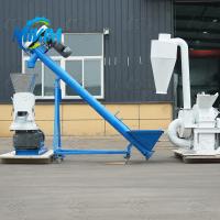 China Sawdust fuel pellet production line Automatic Vertical Ring Die Pellet Mill Fuel Pellet Production Machine Wood Log Biomass Chips Sawdust Pellet Machine Complete Wood Pellet Production Line for sale
