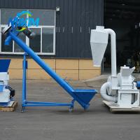 China Biomass straw pellet fuel production line for sale
