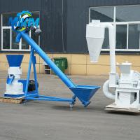 China Biomass straw pellet fuel production line for sale
