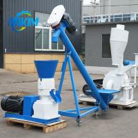 China Fully automatic and efficient biomass straw pellet fuel production line Wood Fuel Pellet Press Machine for sale