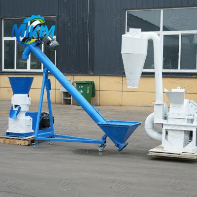 China Fully automatic and efficient biomass straw pellet fuel production line Wood Fuel Pellet Press Machine for sale