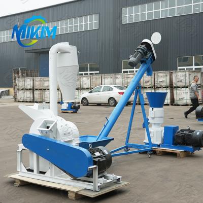 China Automatic Biomass Pellet Processing Line for Agricultural Straw Fuel Pellets with Model MK-36 MK-48 MK-72 for sale