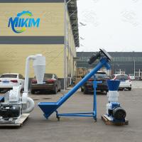 China Poultry Feed Pellet Machine Sawdust Biomass Wood Pellet Mill Machine 200kg/ H for sale