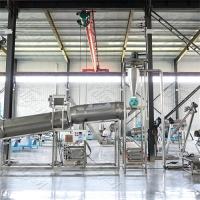 China Automatic Pet food production line For Dry Cat And Dog Pet Extruded Feed for sale