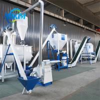 China Fully Automatic Feed Pellet Production Line For Poultry Cattle Sheep for sale