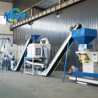 China Fully Automatic Feed Pellet Equipment For Pig Cattle Sheep Chicken Poultry Farming for sale