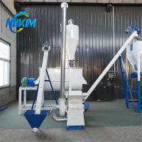 China Large-scale fully automatic feed pellet production line suitable for poultry farms for sale