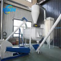 China Intelligent, automated, energy-saving and environmentally friendly poultry feed pellet production line for sale