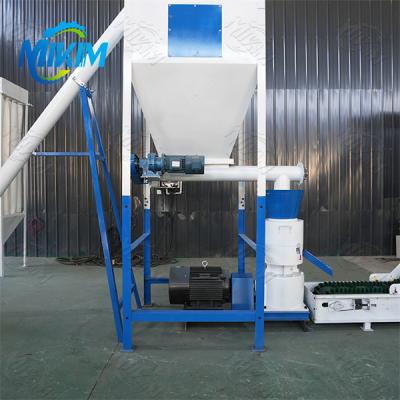 China Fully automatic feed pellet production line for large-scale farming, suitable for all kinds of poultry for sale