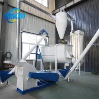 China Small-scale feed pellet line machinery and equipment, high stability, low failure rate, labor saving, suitable for poultry use. for sale