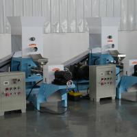China 1.5t/ H Fish Feed Pellet Machine Dry Pet Dog Food Making Machine 90kw 155mm Dia for sale