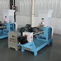 China Dry Type Floating Fish Feed Pellet Extrusion Machine 120-150kg/H for sale