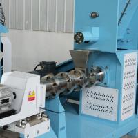 China Auto Control 380V Poultry Floating Fish Food Machine Small Feed Granulator Machine for sale