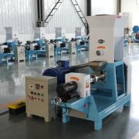 China Dry Type Floating Fish Feed Pellet Extrusion Machine 120-150kg/H for sale