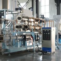 China CE certified Electric Fish Feed Extruder Machine Single Screw Fish Feed Fxiruder Machine for Fish and Pet Feed Pellets for sale for sale