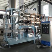 China Twin Screw Food Fully Automat Shrimp Fish Feed Pellet Processing Machine Fishing Food Extruder Floating Fish Feed Machine for sale