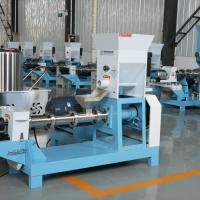China Floating Fish Feed Pellet Extruder Mill Animal Feed Granule Making Machine Small Electric Floating Fish Feed Extruder Machine for sale