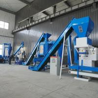 China CE Biomass Spruce Pellet Mill Line Wood Pellets Machine 800-1000kg/h for sale