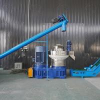 China Fully automatic and efficient biomass straw pellet fuel production line Wood Fuel Pellet Press Machine for sale