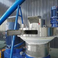 China Industrial Biomass Wood Pellet Makers Rice Husk Pellet Machine 22kw for sale