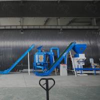 China Fully automatic and efficient biomass straw pellet fuel production line Wood Fuel Pellet Press Machine for sale