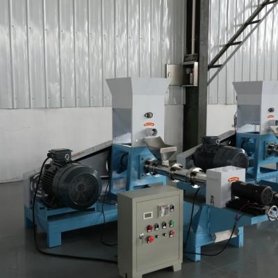 China High Efficiency Small Home Farm Dry Wet Pet Food Floating Fish Shrimp Animal Feed Pellet Small Twin Screw Extruder for sale