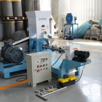 China Fully Auto Floating Fish Feed Pellet Making Machine 180-200kg/H for sale