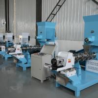 China Fully Auto Floating Fish Feed Pellet Making Machine 180-200kg/H for sale