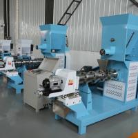 China Customized Small Fish Feed Pellet Extruder Manufacturing Machinery Make Machine Floating Plant for sale