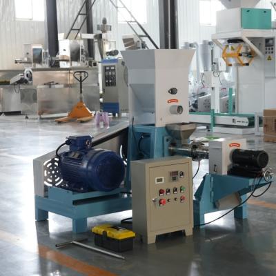 China MIKIM Fish Feed Pellet Machine 1.2cm Single Screw Extruder Machine ISO for sale