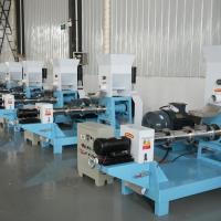 China 18.5kw Small Electric Fish Feed Extruder Machine 70mm Dia Screw for sale