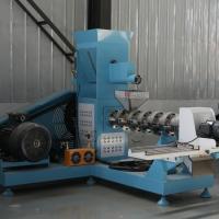 China 18.5kw Small Electric Fish Feed Extruder Machine 70mm Dia Screw for sale