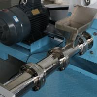 China 400kg/ H ODM Floating Fish Feed Pellet Machine Production Line 90mm Single Screw for sale