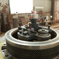 China Flat Die Wood Pellets Machine 1100kg/ H 800kg/ H Energy Saving Rustproof for sale