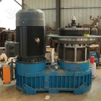 China 1 To 10 T/H 1.1kw Ring Die Wood Pellets Machine Production Line SKF Bearings for sale