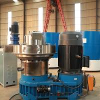 China High Density Hay Straw Wood Pelletizer Equipment Wearproof 50HZ for sale