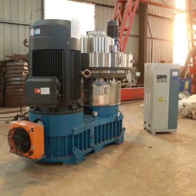 China 1 To 10 T/H 1.1kw Ring Die Wood Pellets Machine Production Line SKF Bearings for sale