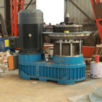 China 1 To 10 T/H 1.1kw Ring Die Wood Pellets Machine Production Line SKF Bearings for sale