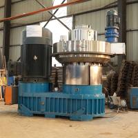 China Biomass straw pellet fuel production line for sale