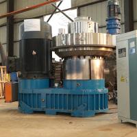 China Diesel Electric Wood Pellet Machine Mill 3CR13 Alloy Metal Bagasse Tobacco Residue for sale