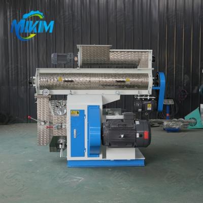 China Power Saving Fish Feed Pellet Machine Chicken Feed Pellet Machine  350-450kg/H for sale