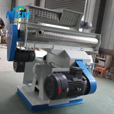 China 80C 70C Fish Feed Processing Machine Animal Feed Pellet Production Line 125mm Dia for sale
