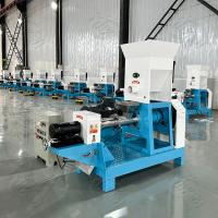 China Pet Feed Production Line equipped with pellet mill grinding mill and extruder to produce sinking and floating animal feed pellets for sale