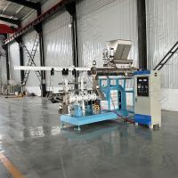 China 1-2T/H Large Capacity Floating/Sinking Wet-type single screw fish feed pellet extruder Production Line Carp Shrimp Pet Food Motor PLC Pump Gear for sale