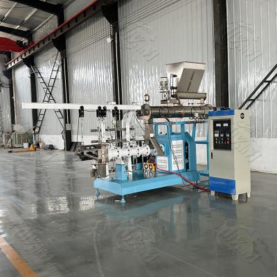 China Low Temperature Pet Food & Fish Feed Extruder Machine Baking Processing with Core PLC Motor Componen for sale