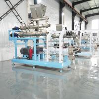 China low price Floating Fish Feed Pet Food Feed Wet Twin Screw Extruder Puffing Machine for sale