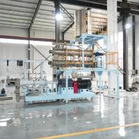 China Dog Food Processing Machine PLC Controlled Stainless Steel Twin-Screw Extruder for Dry Pet Food Production Line for sale